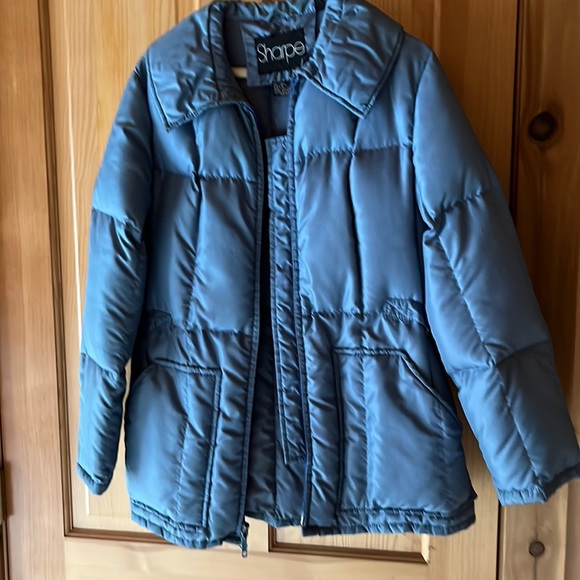 sharpe | Jackets & Coats | Vintage Winter Jacket Blue | Poshmark